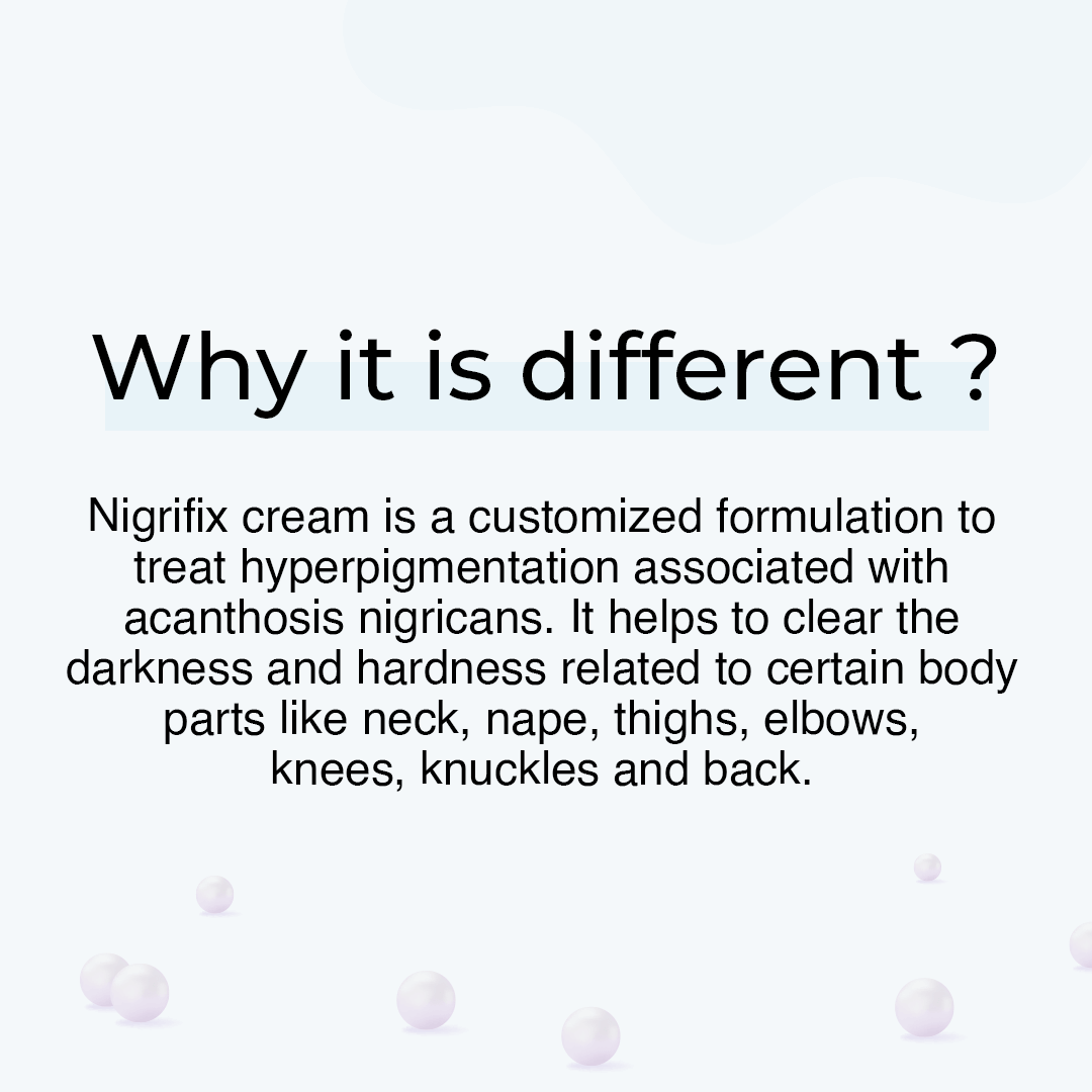 Buy Nigrifix Cream - Hyperpigmentation - Acanthosis Nigricans in USA ...